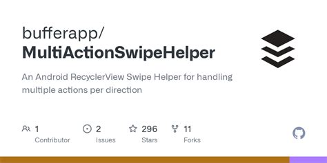 Github Bufferappmultiactionswipehelper An Android Recyclerview