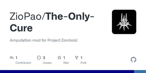 github ziopao the only cure amputation mod for project zomboid