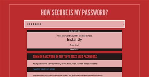 Information Design Display Time To Crack Password In 2 Different Scenarios User Experience