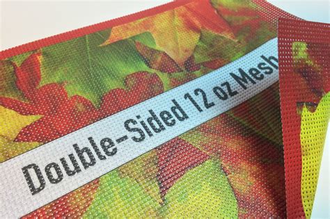 Mesh Banners Double Sided Outdoor And Indoor Heavy Duty