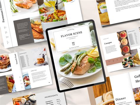 Custom Cookbook Cookbook Instagram Cookbook Binder Cook Book Template