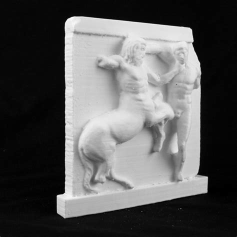 3d Printable Centaur And Lapith At The British Museum London By Scan The World