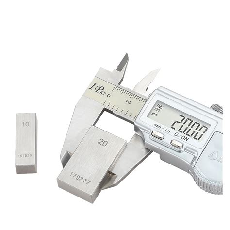 Gauge Block 38 Grade 0 Grade 1 Caliper Micrometer Block Gauge Tool Steel Block Gauge Standard