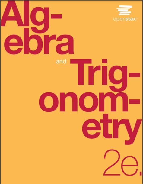 Algebra And Trigonometry 2e Downloadable Textbook The Homeschooling Network