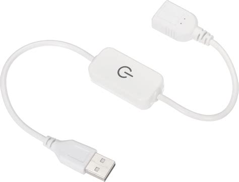 Meccanixity Led Touch Inline Dimmer 5v 3a Usb Cord Tact Switch Controller For Single Color