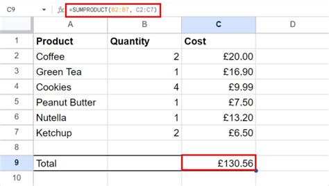 How To Add Numbers In Google Spreadsheet