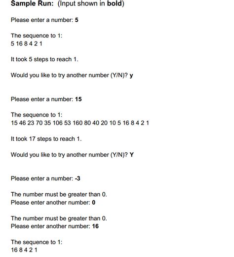 Solved Background The 3n1 Problem Also Known As The Solved Background The 3n1 Problem Also Known As The