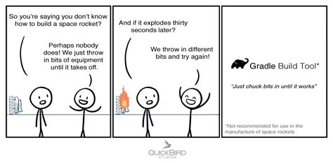 Gradle rocket : r/ProgrammerHumor