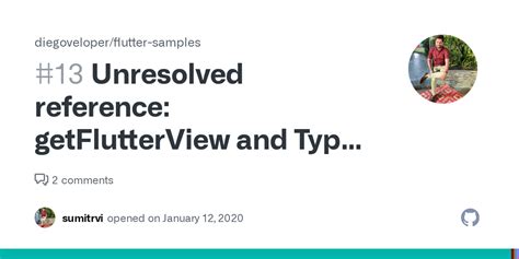 Unresolved Reference Getflutterview And Type Mismatch Inferred Type
