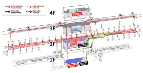 Kansai International Airport Map Osaka International Airport Map Jwtovd