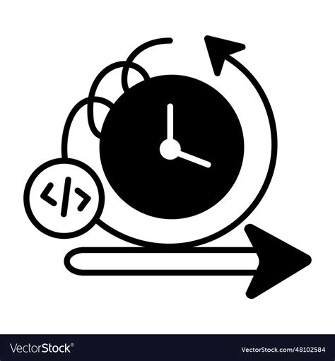 Runtime Royalty Free Vector Image Vectorstock