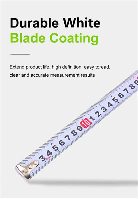 Stainless Steel Meter New Design Tape Measure Metric Standard Tape