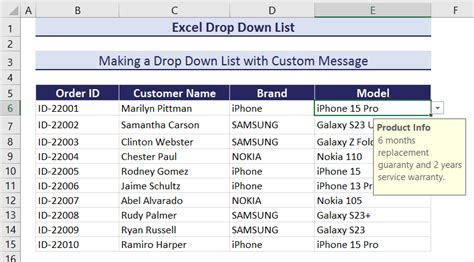 Excel Drop Down Lists Create Edit Remove Filter Protect ExcelDemy