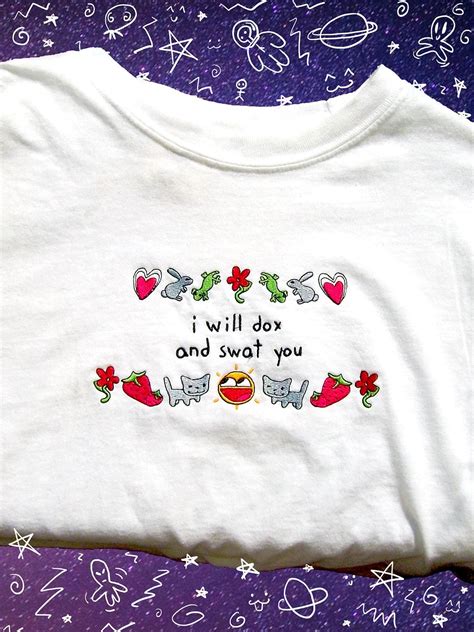 I Will Dox And Swat You Embroidered Westons Store
