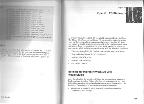 How To Open Sample Codes From Opengl Es 30 Text Guide Mobile