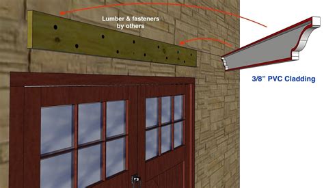 Pvc Ledger Beam Cladding Pergola Components Elite Trimworks Corp