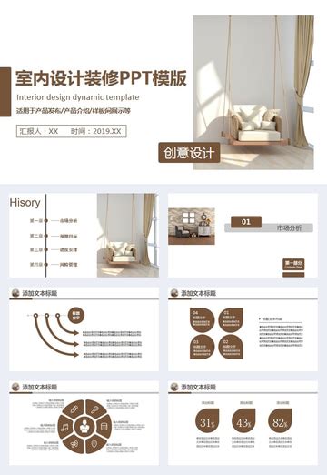 дизайн интерьера шаблоны для презентаций Powerpoint простые в редактировании шаблоны Ppt Pngtree