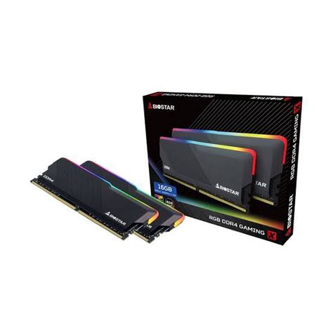 Ram แรม 16gb 8x2 3600mhz Biostar Rgb Ddr4 Gaming X Supercom Thaipick