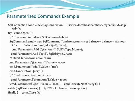 Adonet And Stored Procedures Ppt Download