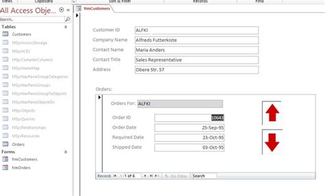 Ms Access Subform Navigation Buttons Vba How To