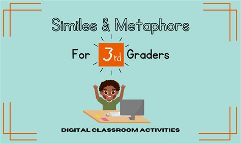 Metaphors And Similes Figurative Language Worksheets For 3rd Grade