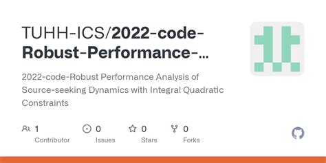 Github Tuhh Ics2022 Code Robust Performance Analysis Of Source