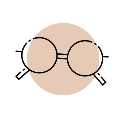 Premium Vector Vector Glasses Icon