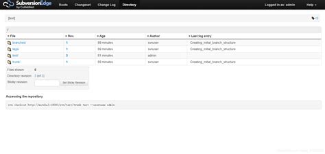 Centos7中使用subversion Edge安装svn服务器edge Svn Csdn博客