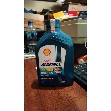 Jual Oli Shell Advance Ax7 Metic 08l Shopee Indonesia