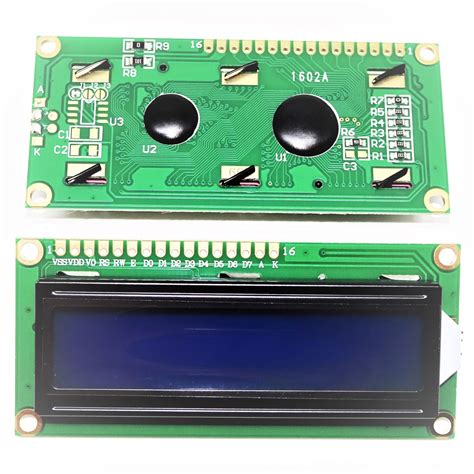 Display LCD Azul X