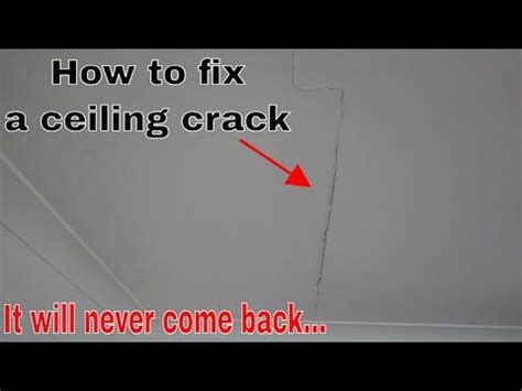 Great diy tutorial for repairing hairline ceiling cracks and stains – Artofit