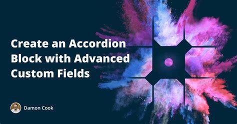 Create An Accordion Block With Advanced Custom Fields Builders Wp
