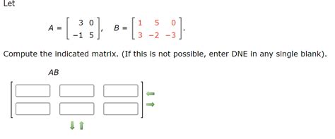 solved leta [30 15] b [1503 2 3]pute the indicated