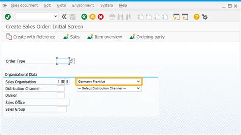 As Per The Code The Selected Value From The Dropdownlist Is Assigned To The Sales Organization