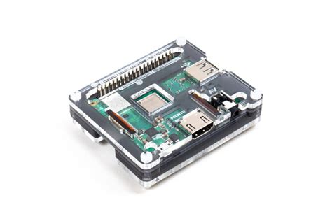 Pibow Coupé Ninja Case For Raspberry Pi 3 Model A Kiwi Electronics