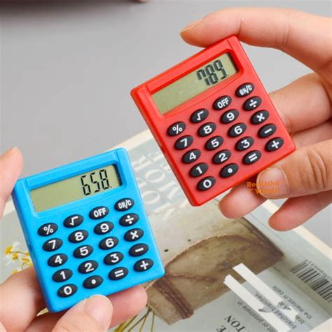 Miniature Real Functioning Calculator Dollhouse Miniature Shop Real
