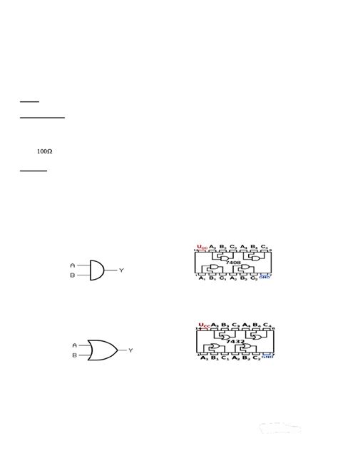 Experiment Pdf Logic Gate Electronic Circuits