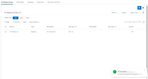 The Import From The Ipam Server Function Works Incorrectly Cisco Community