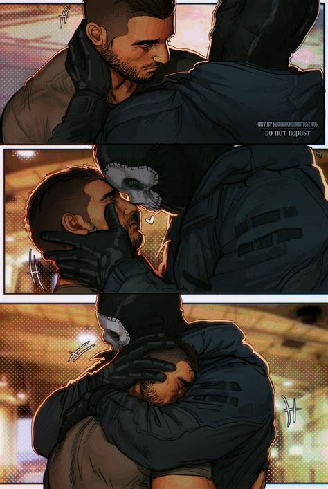 Ghost And Soap Call Of Duty And More Drawn By Umikochannart Danbooru