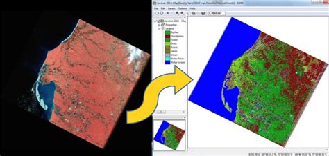 Supervised Classification Of The Landsat Tm Satellite Image Download