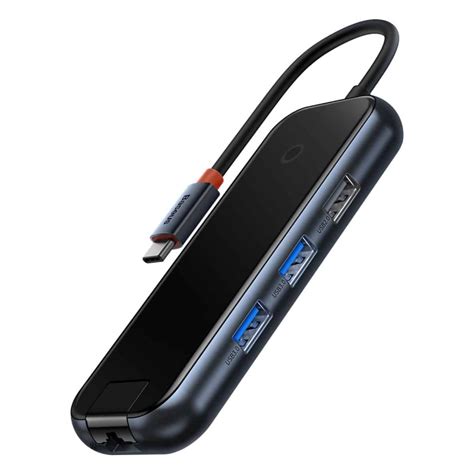 Baseus Acmejoy Series Hub 5 Az 1 Ben Usb C To 2xusb 3 0 Usb 2 0 Usb