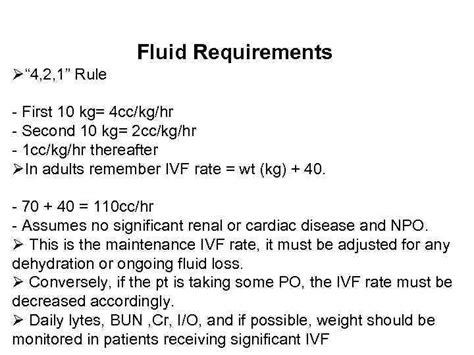 Fluid Balance And Therapy Why Use Iv