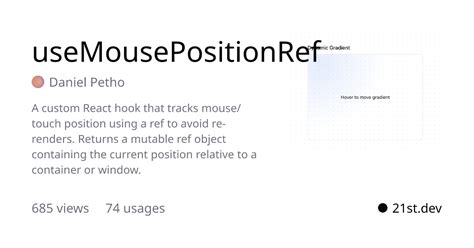 Usemousepositionref 21stdev Discover Share And Craft Ui