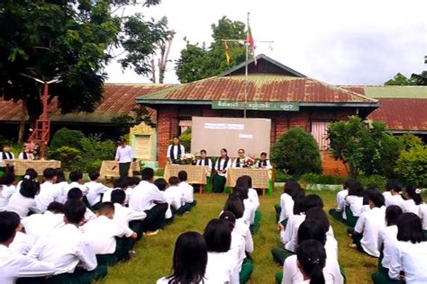 မိုးနဲမြို့နယ် အခြေခံပညာအထက်တန်းကျောင်း၌ ၇၇နှစ်မြောက် အာဇာနည်နေ့အထိမ