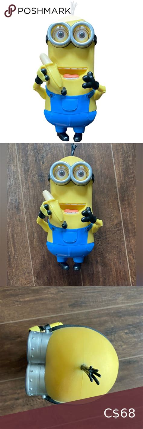 Minion Kevin Banana Eating Talking Action Figure Speaks Minion Sayings Sounds