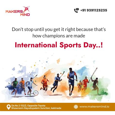 sanjay nalli on linkedin internationalsportsday celebratesports 6april nevergiveup…