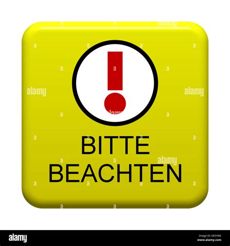 Bitte Beachten Cut Out Stock Images And Pictures Alamy