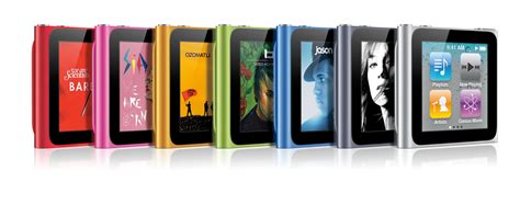 Apple Reinvents Ipod Nano With Multi Touch Interface