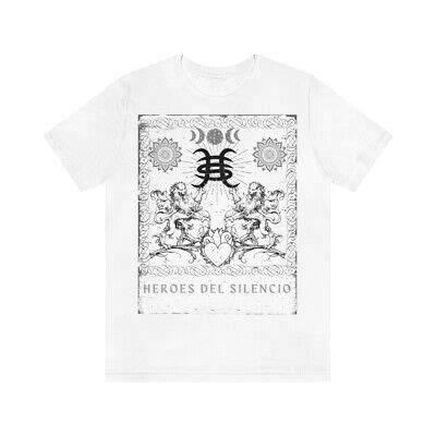 Heroes Del Silencio Leones Mens Jersey Short Sleeve Tee Ebay