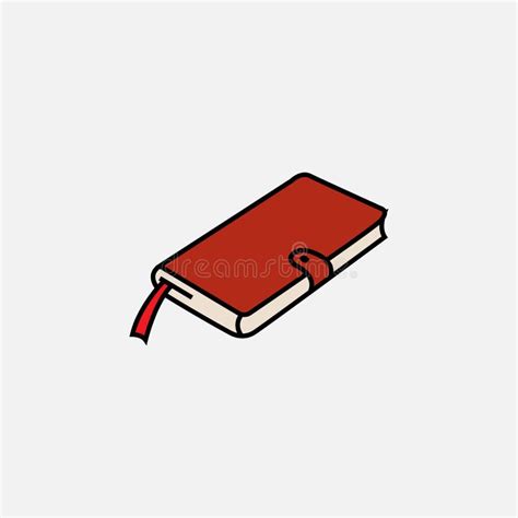 Notebook Icon Office Concept Flat Style Vector Stock Vector Illustration Of Education